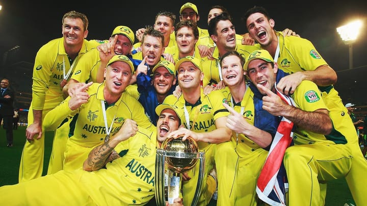Analyzing Australia's statistics from the final ICC Cricket World Cup ...